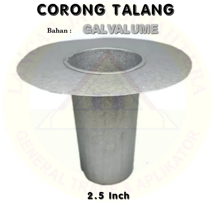 CORONG TALANG 2.5 INCH BAHAN PLAT SHEET GALVALUME | Lazada Indonesia