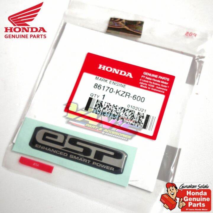 Emblem eSP Mark Engine Original Honda Genuine Parts | Lazada Indonesia
