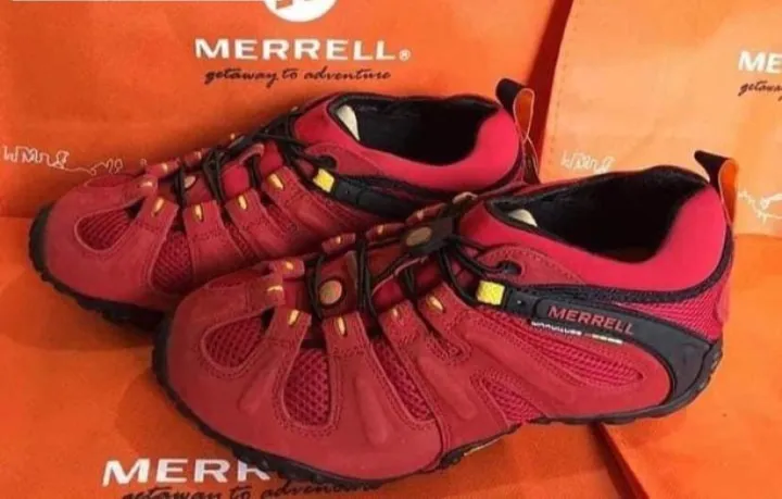 Men's Merrell Shoes Primestretch Red | Lazada PH