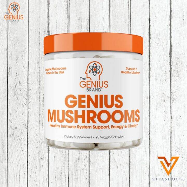 The Genius Brand Genius Mushroom 90 capsules (Exp 9/24) | Lazada PH