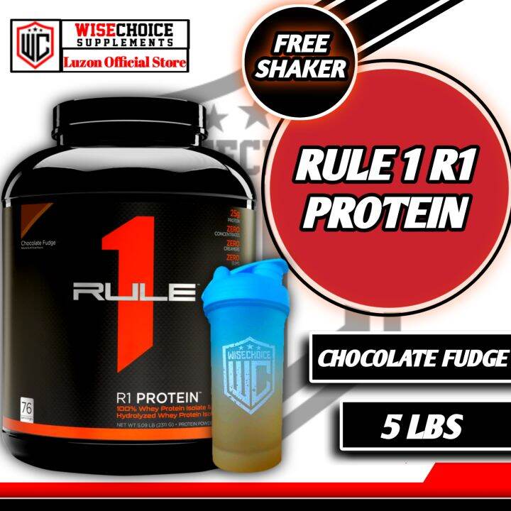 RULE 1 R1 PROTEIN 5 LBS CHOCOLATE FUDGE | Lazada PH