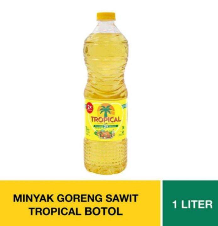 Minyak Goreng Tropical Kemasan Botol 1 liter | Lazada Indonesia