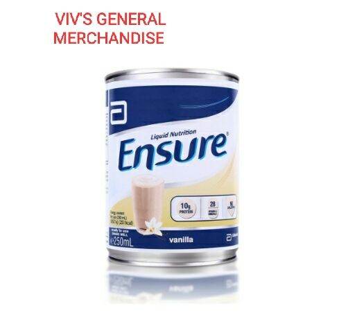 Ensure liquid Nutrition Vanilla ( 250 ml ) | Lazada PH