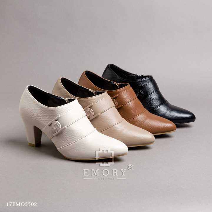 Sepatu Booth Wanita EMORY Shelavy 17EMO5502 original | Lazada Indonesia