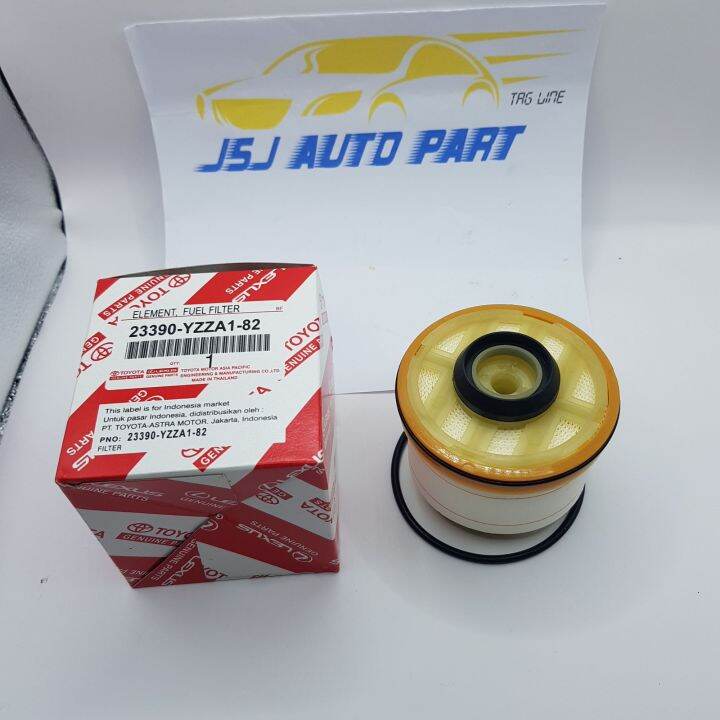 23390-YZZA1-82 Fuel Filter Filter Solar Toyota Innova Diesel Original ...
