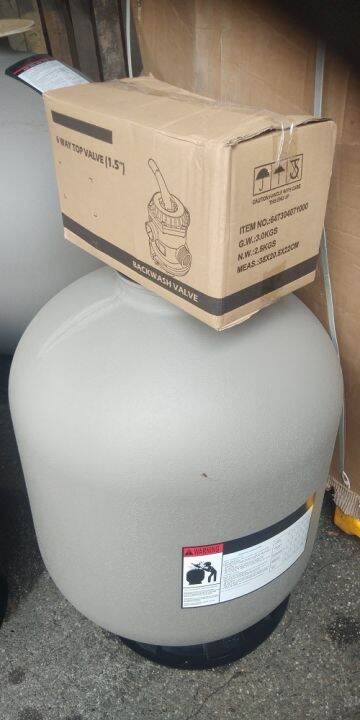 Jet-Flo Sand Filter with 6-way Valve (24"(600mm) & 26" (650mm ...