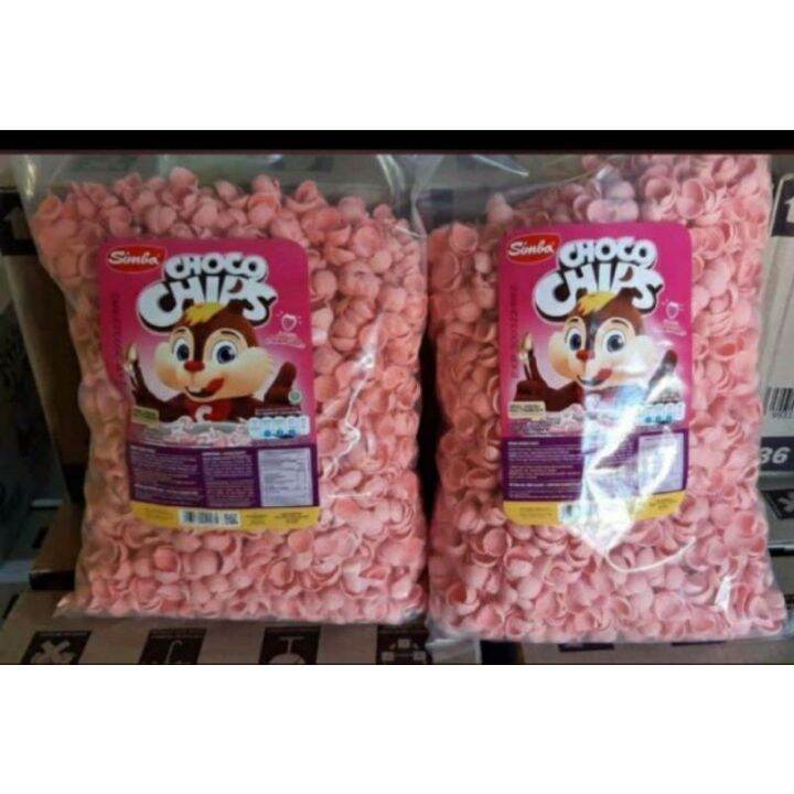 chocochips simba strawberry 1kg bervitamin | Lazada Indonesia