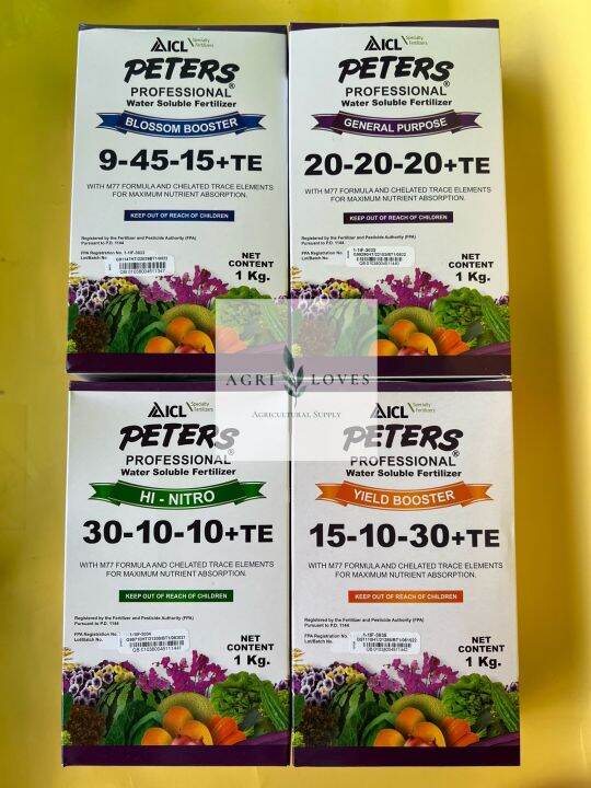 Peters Professional Water Soluble Fertilizer (1 kilo) - AICL | Lazada PH