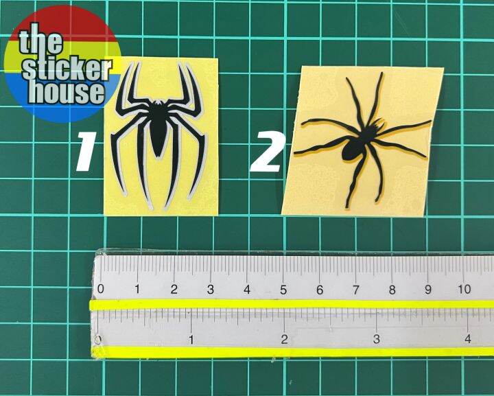 SPIDER / LABAH-LABAH / LABA STICKER SMALL SIZE CUTTING OVERLAPPING | Lazada