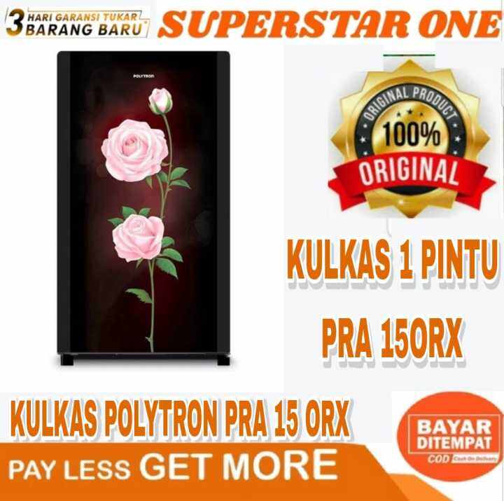 Polytron kulkas 1 pintu PRA 15 ORX kulkas Polytron PRA 15ORX | Lazada ...