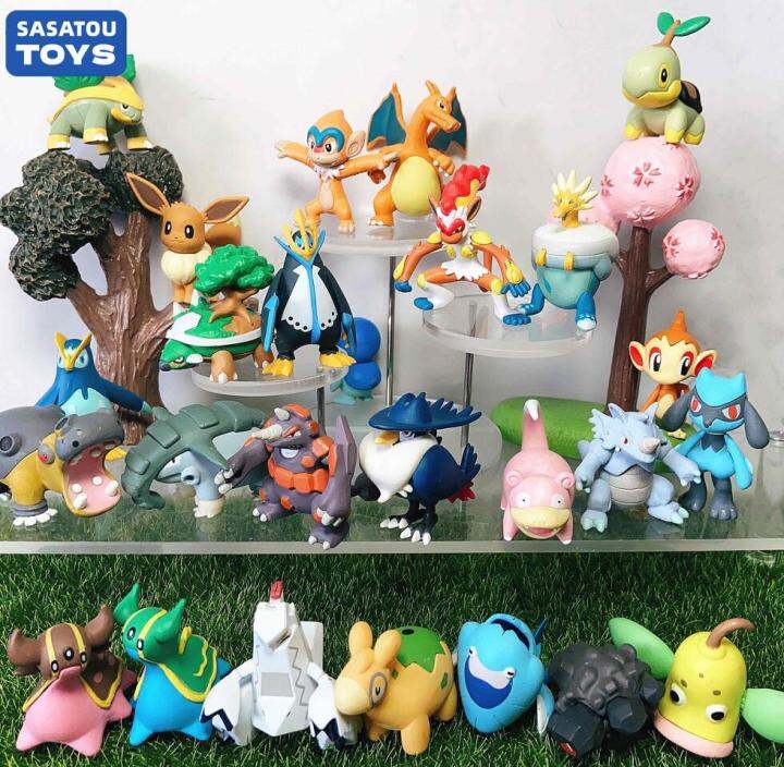 Pokemon figures Weepinbell Riolu Donphan Arctozolt Arctovish Gastrodon ...