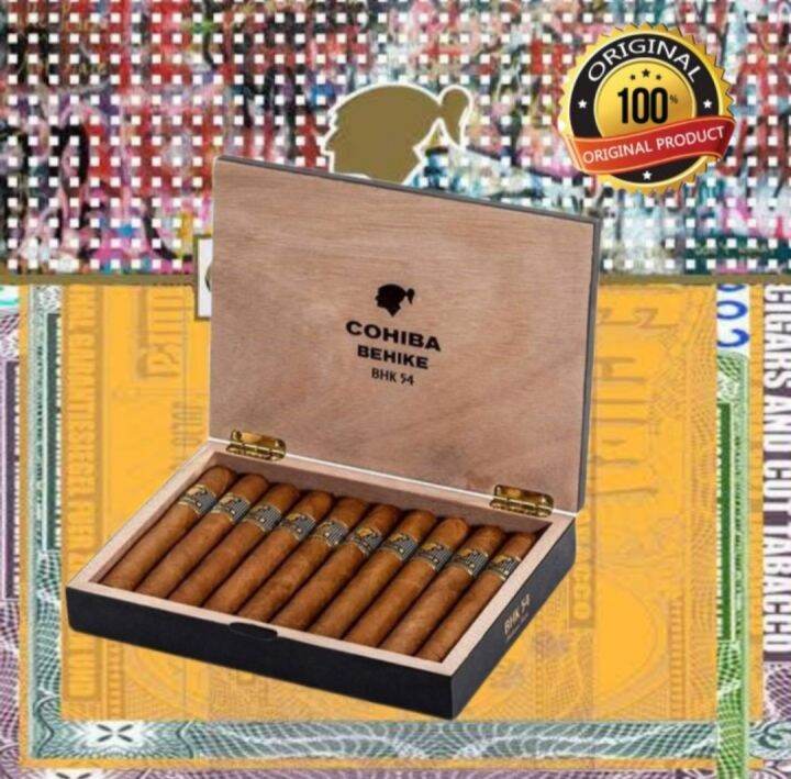 COHIBA BEHIKE 54 / CIGAR BEHIKE 54 / BOX OF 10 | Lazada Indonesia
