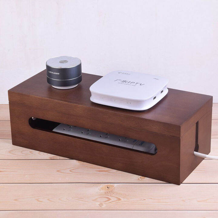 WiFi Router Socket Data Cable Wire Socket Patch Board Storage Box ...