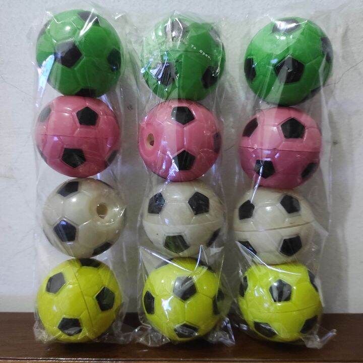 (4 pcs) Rautan Pensil Bola / orotan sepak bola / Rautan bulat / orotan ...