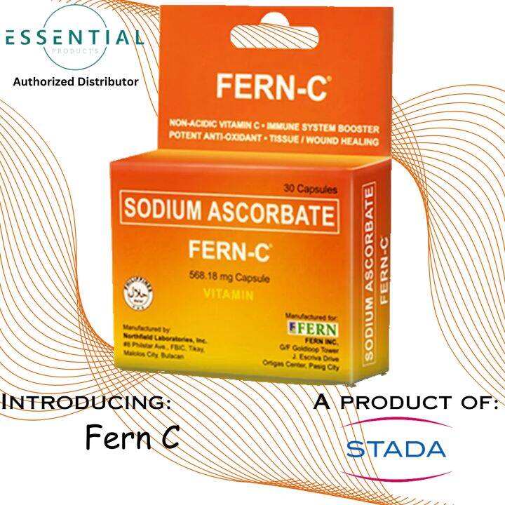 STADA Fern C Non-Acidic Vitamin C 30s | Lazada PH