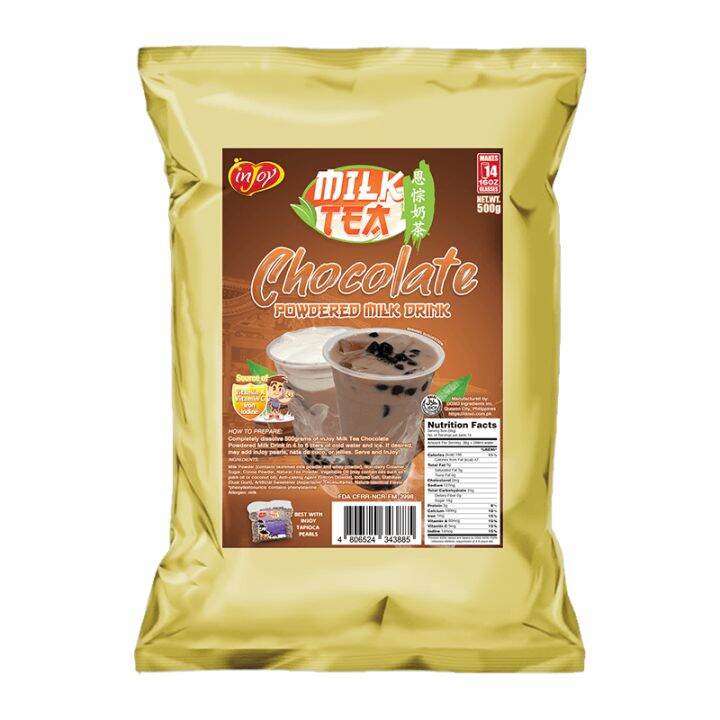 Injoy Chocolate Milk Tea Powder / 500g | Lazada PH