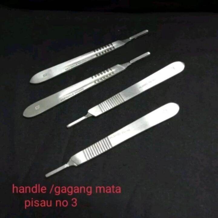Scapel Handle No. 3 Gagang Pisau Bedah Bisturi No. 3 | Lazada Indonesia