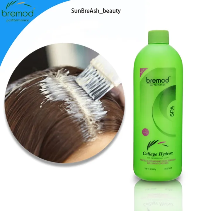 Bremod Collage Hydrox Oxidizing Oxidant Oxi 1000ML Professional Hair ...