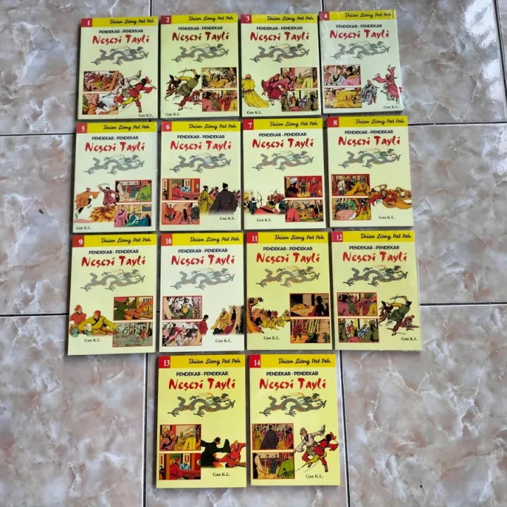 Cersil Pendekar Pendekar Negeri Tayli (Full Set Lengkap), karya Gan KL ...