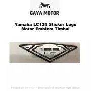 Yamaha LC135 Sticker Logo Motor Emblem Timbul | Lazada