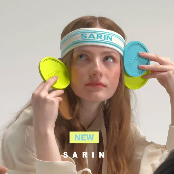 Sarin Joy Coaster เซทที่รองแก้ว สีพิเศษ logo SARIN 4 ชิ้น สินค้าพร้อม ...