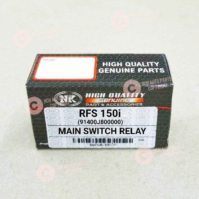 MAIN SWITCH RELAY - BENELLI - RFS 150i [91400J800000] (NK) | Lazada
