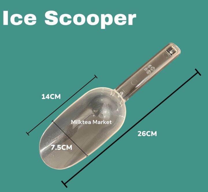 Ice Scooper 26cm made from Acrylic | Lazada PH