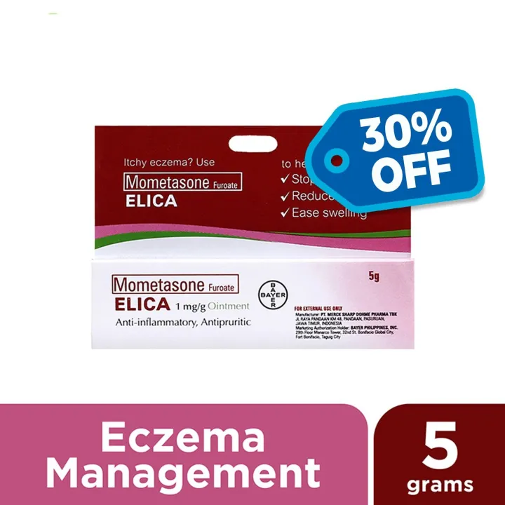 Elica for Eczema 1 mg / g 5 g Ointment | Lazada PH