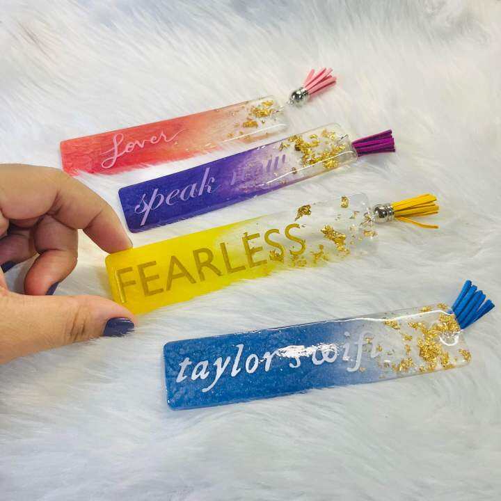 Taylor Swift Inspired Personalized Resin Bookmarks/Keychains | Lazada PH