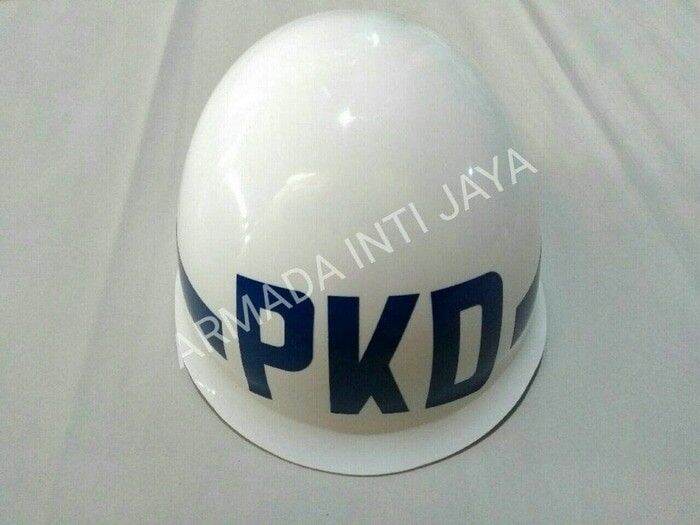 Helm PKD Putih l Helm PKD Satpam l Helm Satpam | Helm Security PKD Pth ...