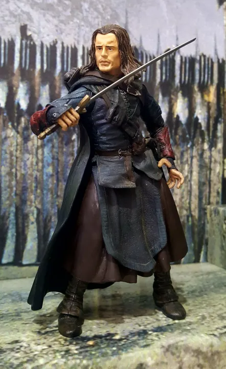 ToyBiz Lord of the Rings Gondorian Ranger Outfitted with Weapons ToyBiz ...
