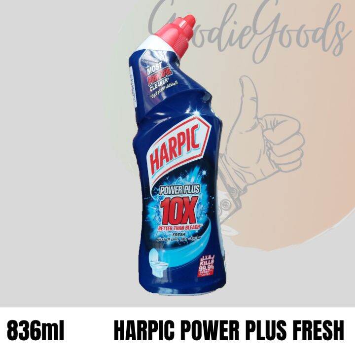 Harpic Power Plus 10x Better than Bleach Fresh Toilet Cleaner 750ml | Lazada PH