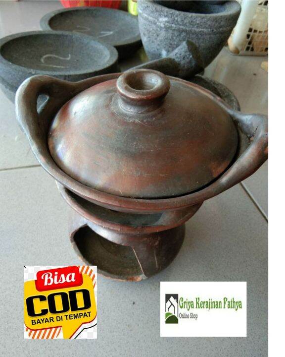 WAJAN SERABI TANAH LIAT/ WAJAN SURABI TEBAL/ HARGA PROMO CETAKAN SERABI ...