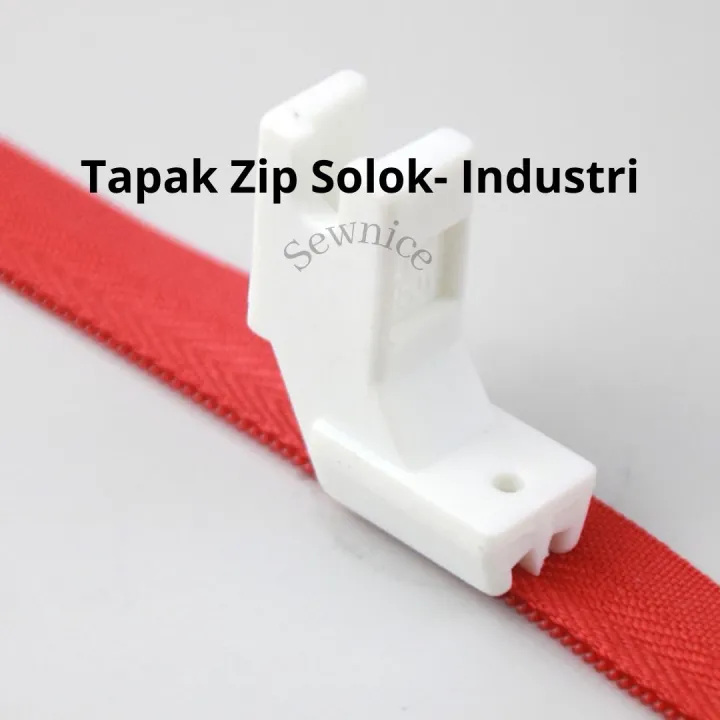 Tapak zip sorok Invisible zipper Foot Tapak Mesin Industri Tapak Mesin ...
