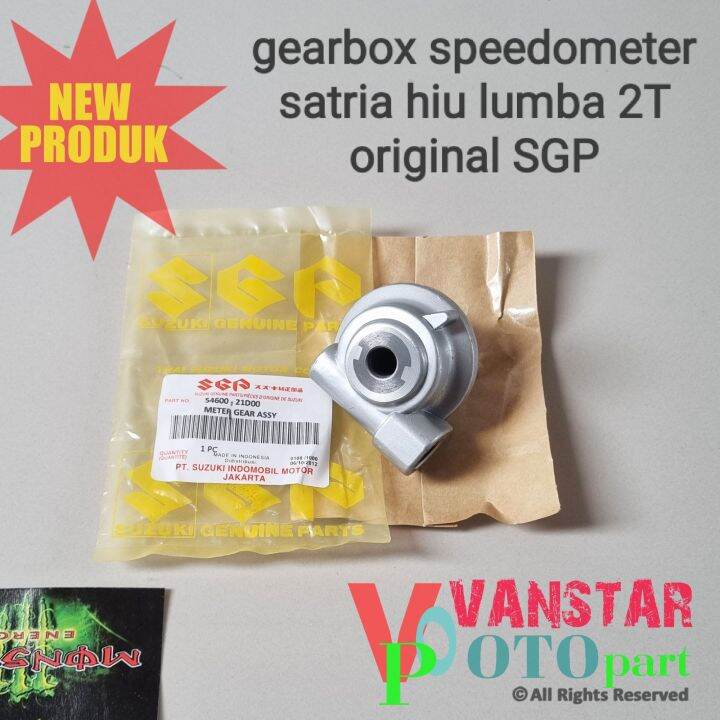 gearbox gear box speedometer satria hiu lumba 2tak original SGP ...