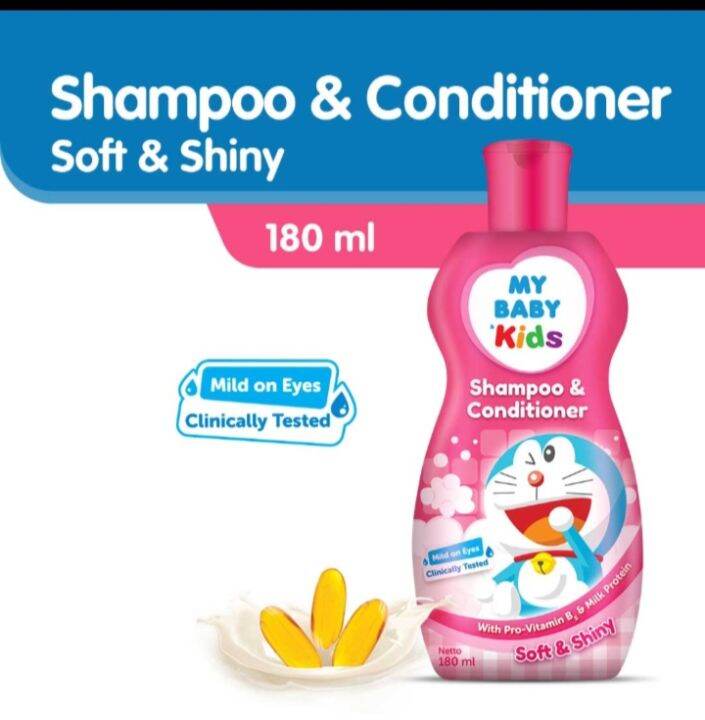 MY BABY. SHAMPO KID &. CONDITIONER KEMASAN ,180 ML...Khusus buat Bayi ...