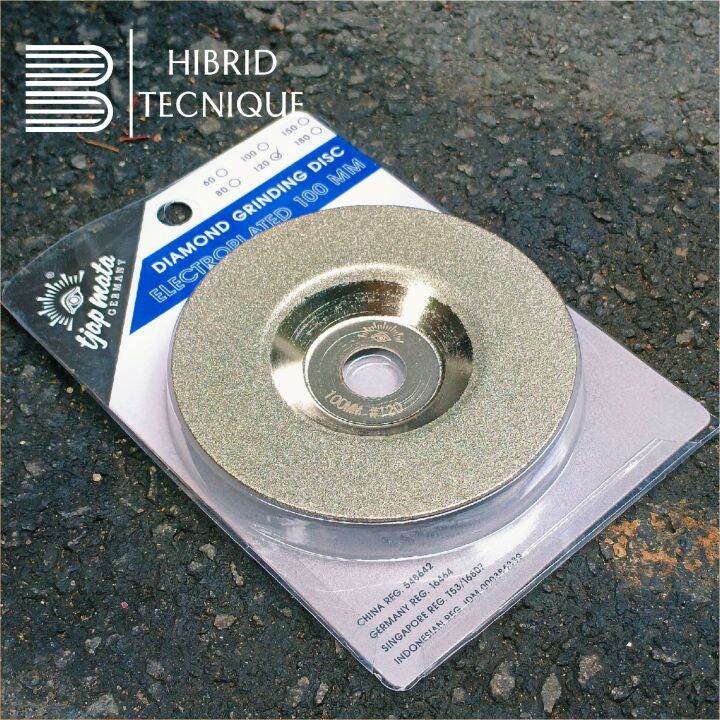 Mata gerinda Bepel granit tjap mata 4 Inch (100mm) Grit 120 profesional ...