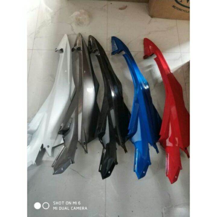 caver body satria FU Facelift 2013 2014 2015 F150 warna hitam putih abu ...