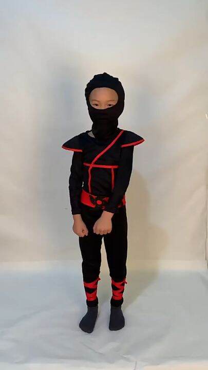 Kostum Ninja Anak Impor Baju Cosplay Jepang Halloween Karnaval Mortal ...