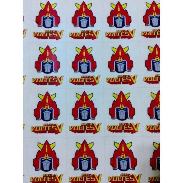 Voltes V sticker logo | Lazada PH