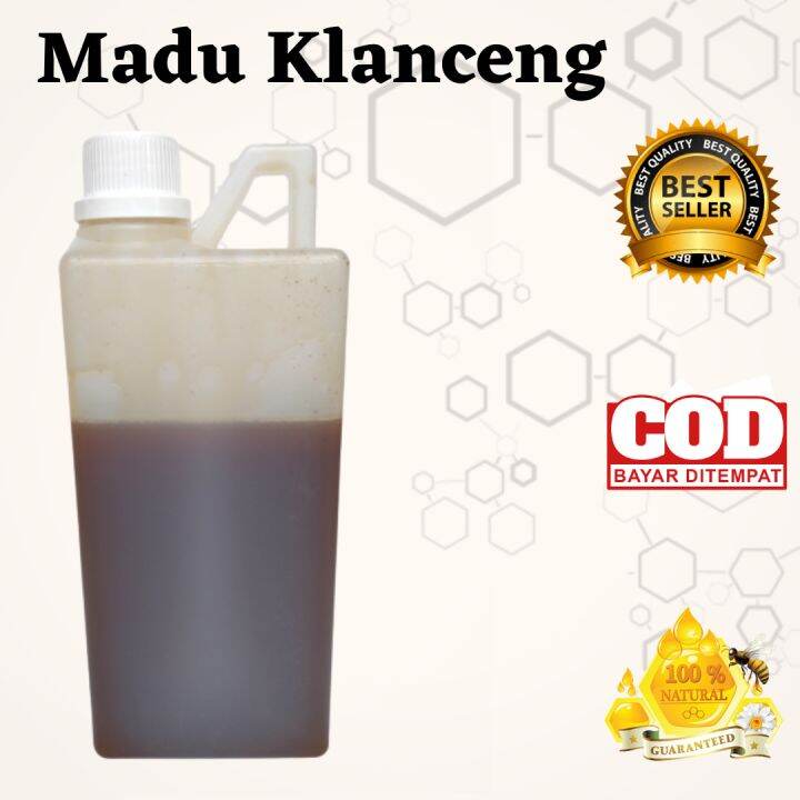 Madu Klanceng Asli Murni Original 1 KG . Kelulut Leavicep Liar ...