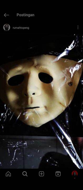 topeng muka putih | Lazada Indonesia