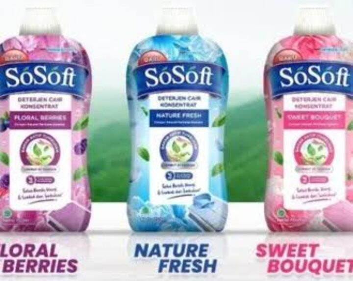 so soft detergen cair 700 ml | Lazada Indonesia