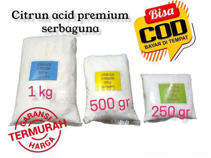 Citric Acid / citrun / sitrun / asam sitrat 1kg | Lazada Indonesia