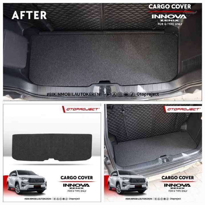Cargo cover penutup bagasi otoproject Innova Zenix G | Lazada Indonesia