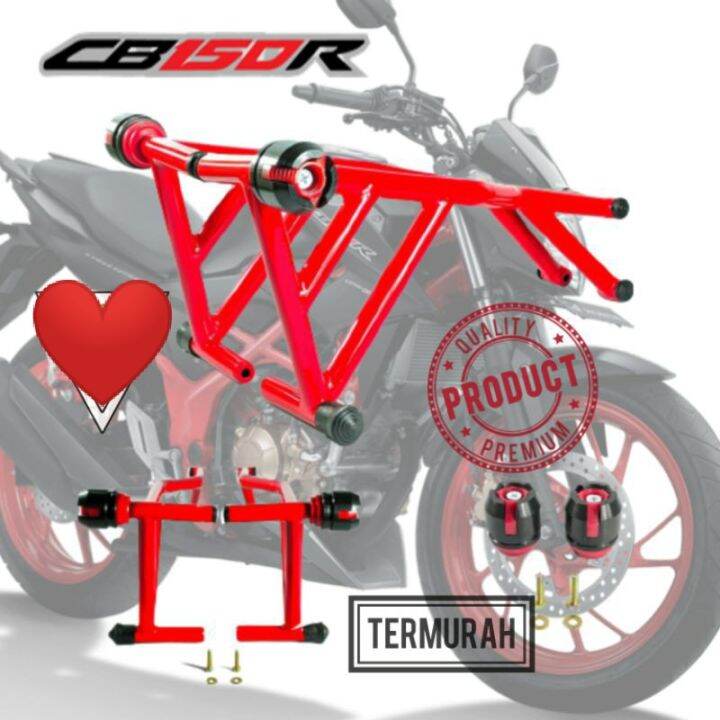Tubular CB150R old & new model minimalis Crashbar cb 150 r Old dan ...