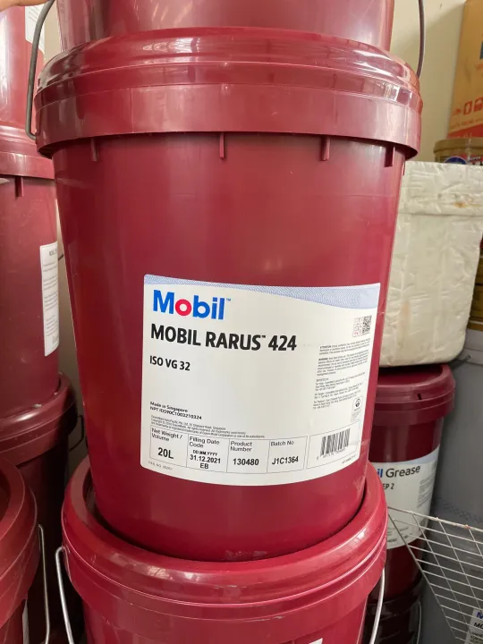 น้ำมันเครื่องอัดอากาศ Mobil Rarus 424 รวมค่าจัดส่ง | Lazada.co.th
