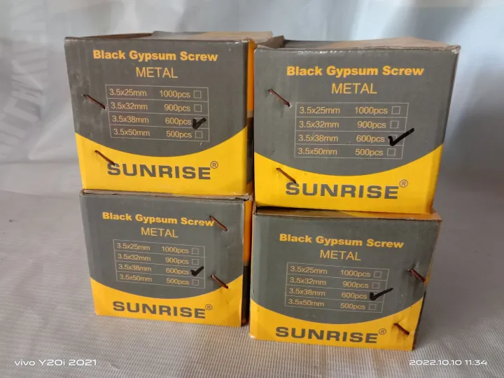 black screw 1box | Lazada PH