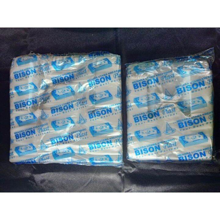 HD Bening / Kantong Plastik Bening / Kresek Bening Merk Bison Cover ...