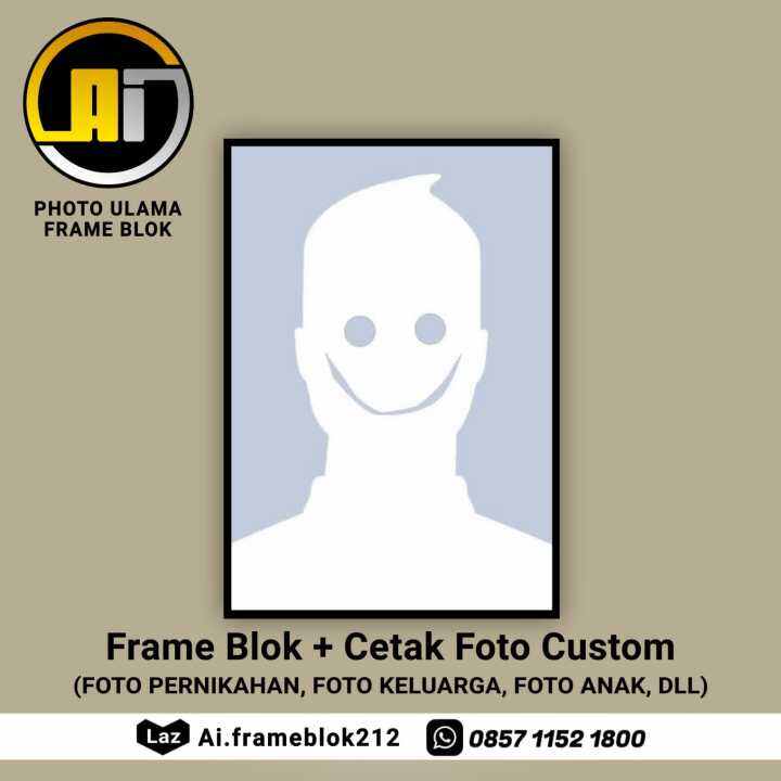 Frame Blok Foto Blok, Foto Custom, bebas cetak foto sesuka anda, dengan ...